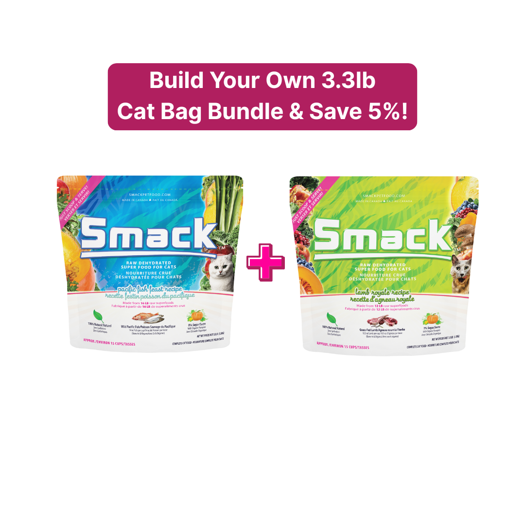 Build Your Own Cat Bundle 3.3lb – Smack Pet Food Inc.