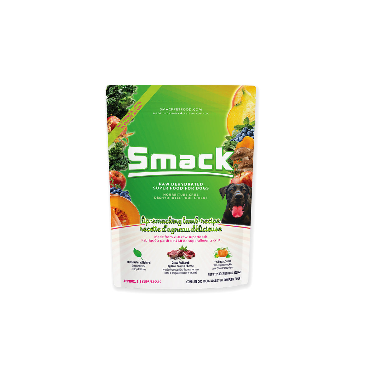 Lip Smacking Lamb (DOG) – Smack Pet Food Inc.