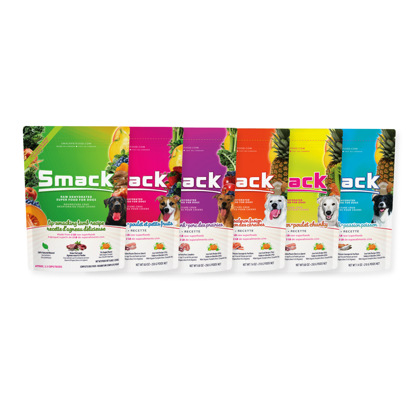 Smack Pet Food - 5-STAR RATED - Whole Raw Foods | Kibble Convenience ...