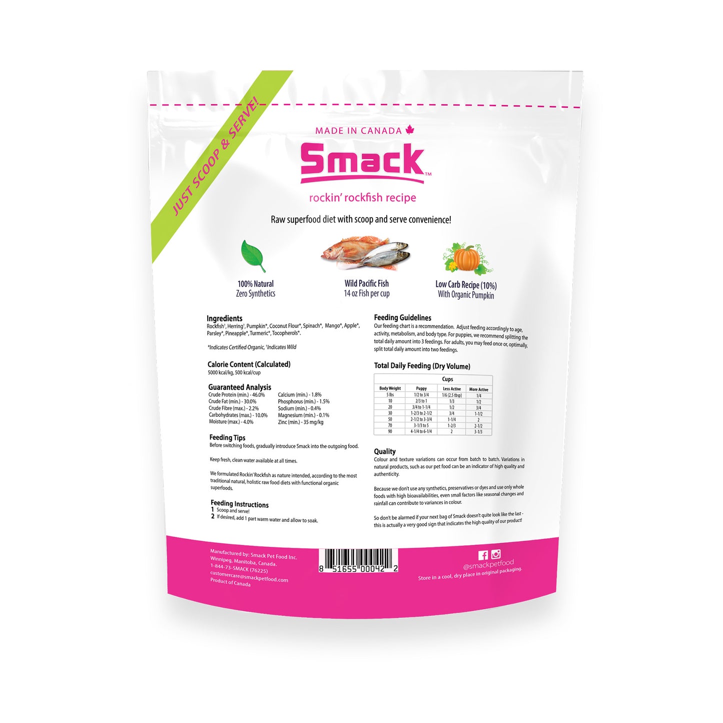 Rockin' Rockfish – Smack Pet Food Inc.