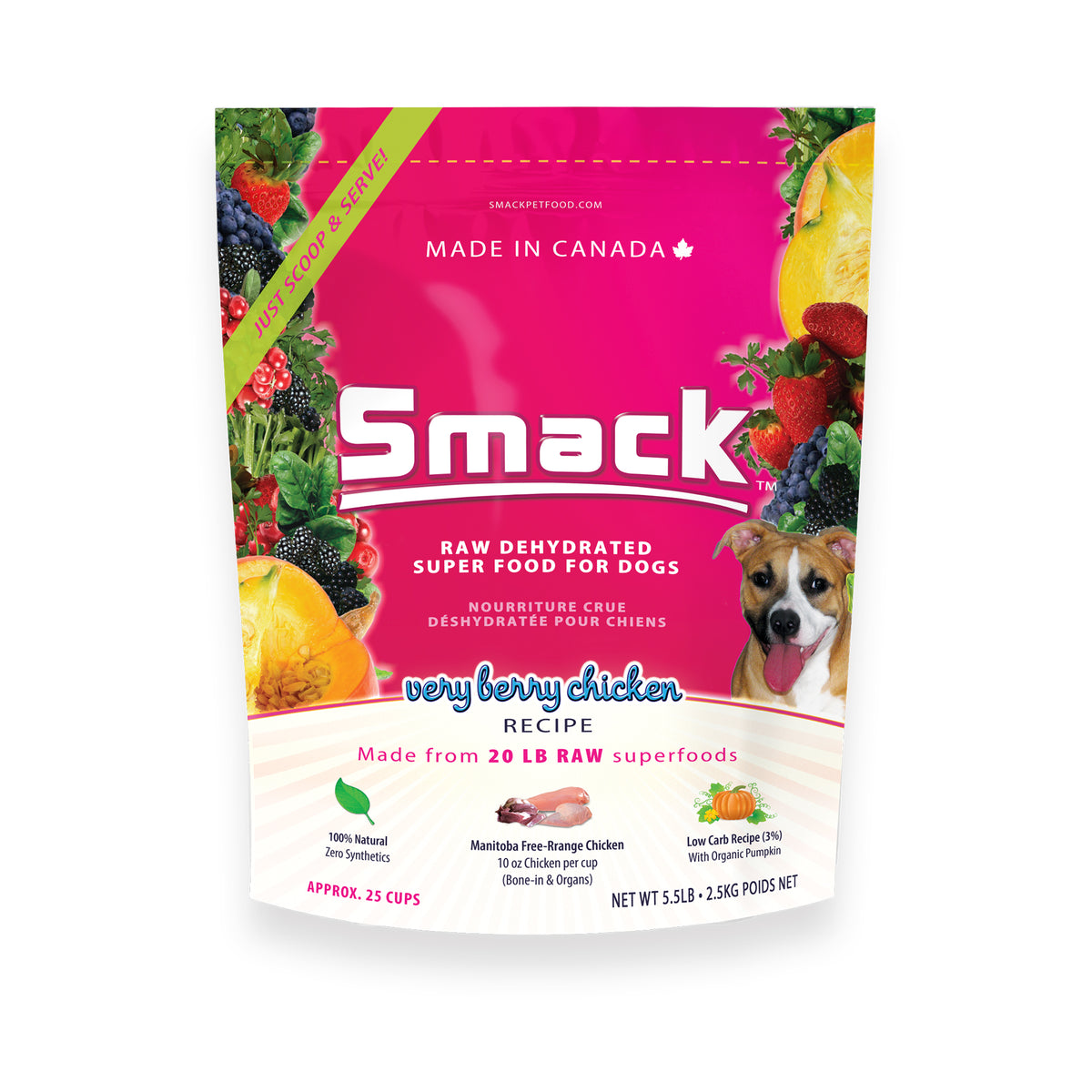 Very Berry Chicken – Smack Pet Food Inc.